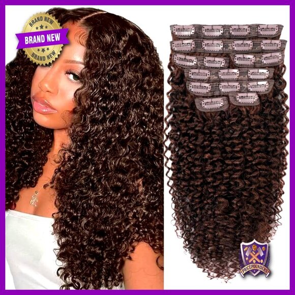 Accessories | Curly Clip In Hair Extensions 14 Inch Real Human Hair ...
